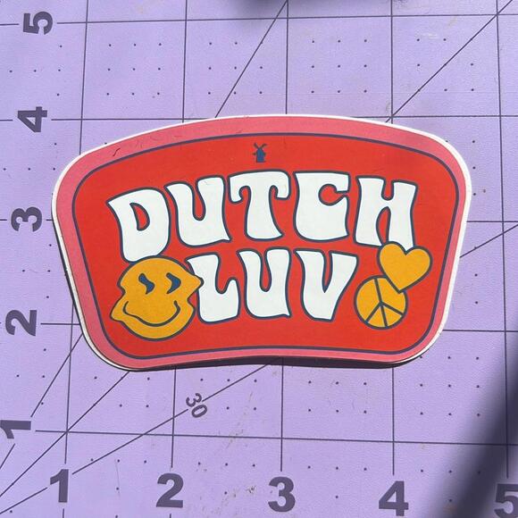 Other | Dutch Bros Dutch Luv Sticker | Poshmark